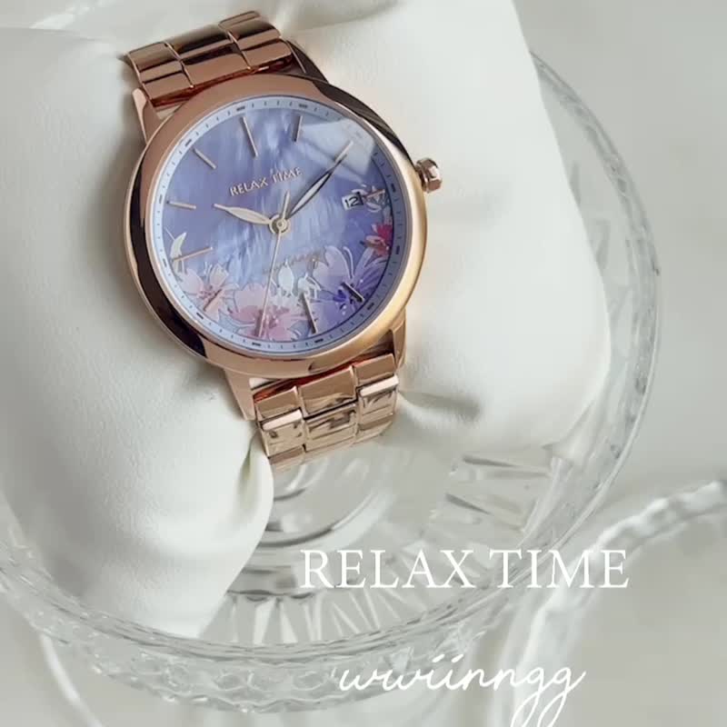 【RELAX TIME x wwiinngg聯名系列】設計女錶-薰風霧紫 米朵貝菈．時光的禮物｜女錶人氣榜 - Pinkoi