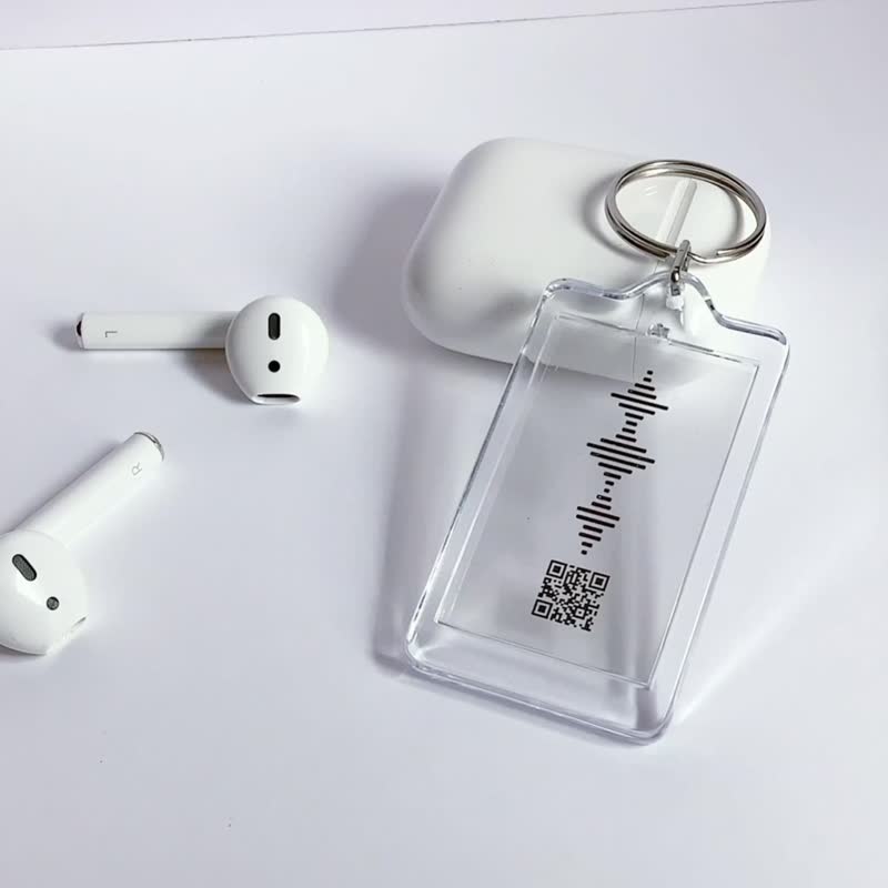 [Customized gift for a pair of couples discount] Recording key ring ...